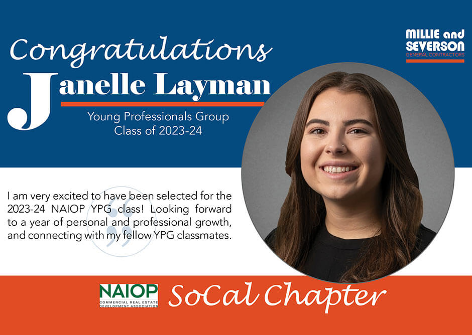 Janelle Layman Selected for YPG Class of 2023-24 - Millie and Severson