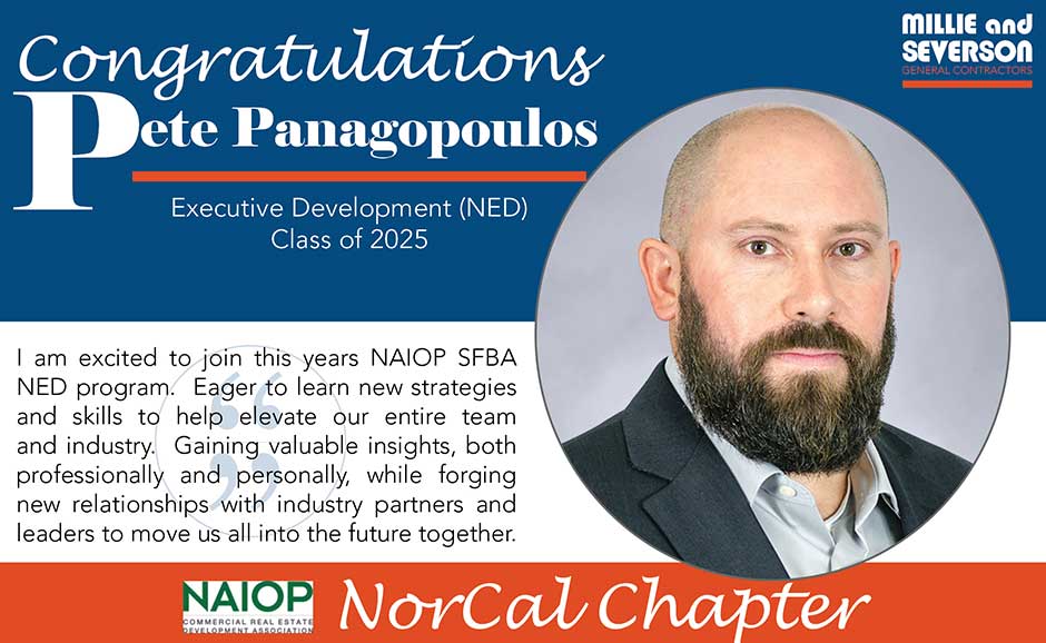 Congratulations Pete! - Millie and Severson